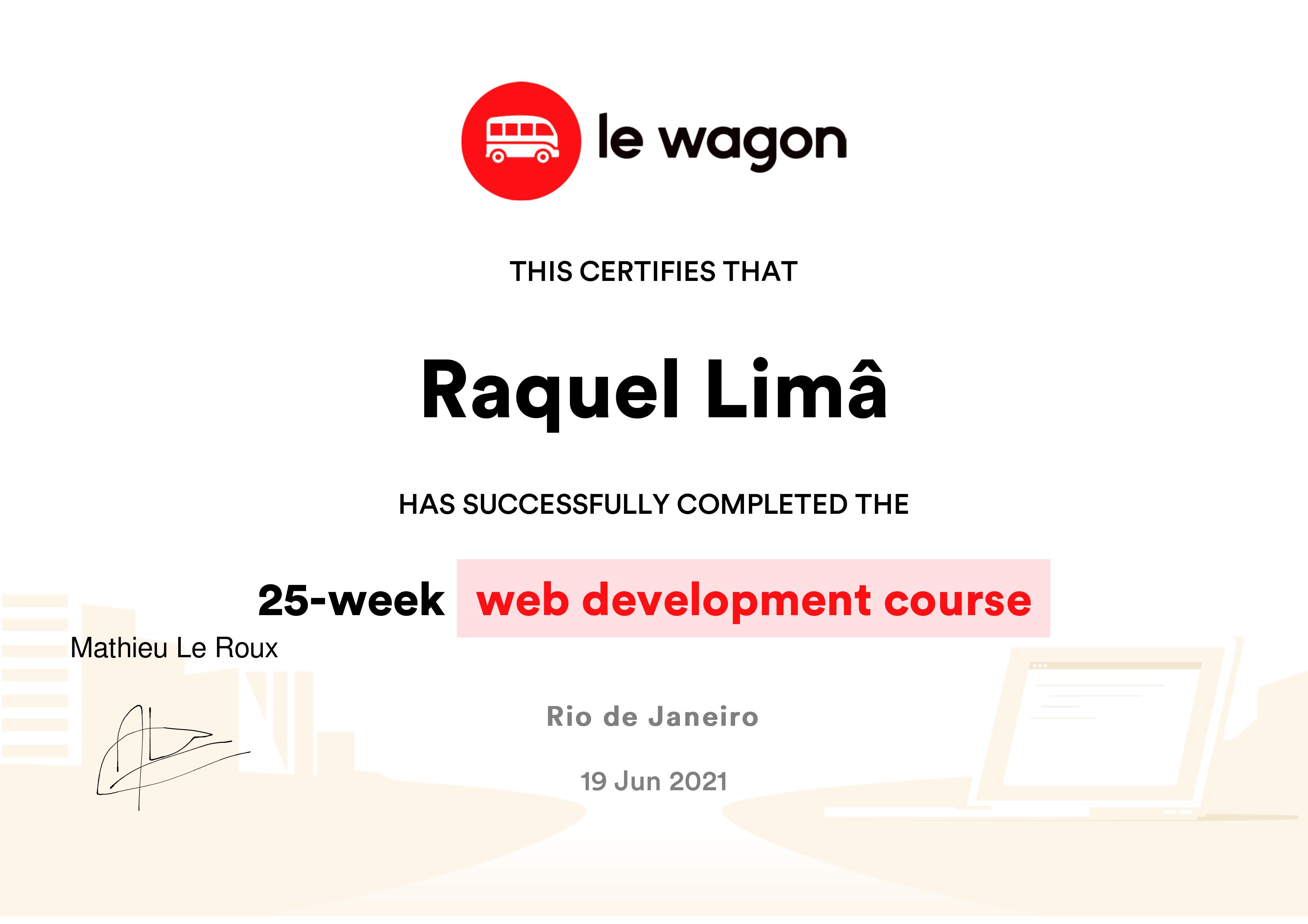 Raquel Limâ - Software Developer